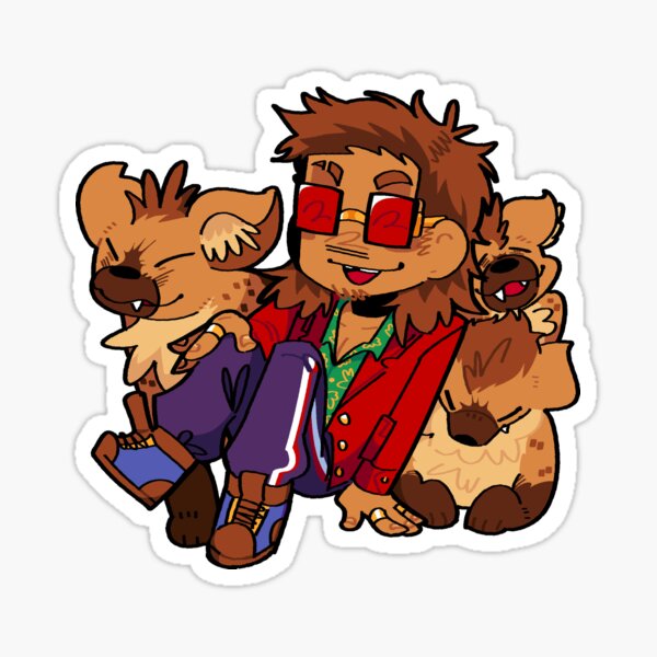 "tyler durden spirit animal" Sticker for Sale by cloudgerm | Redbubble