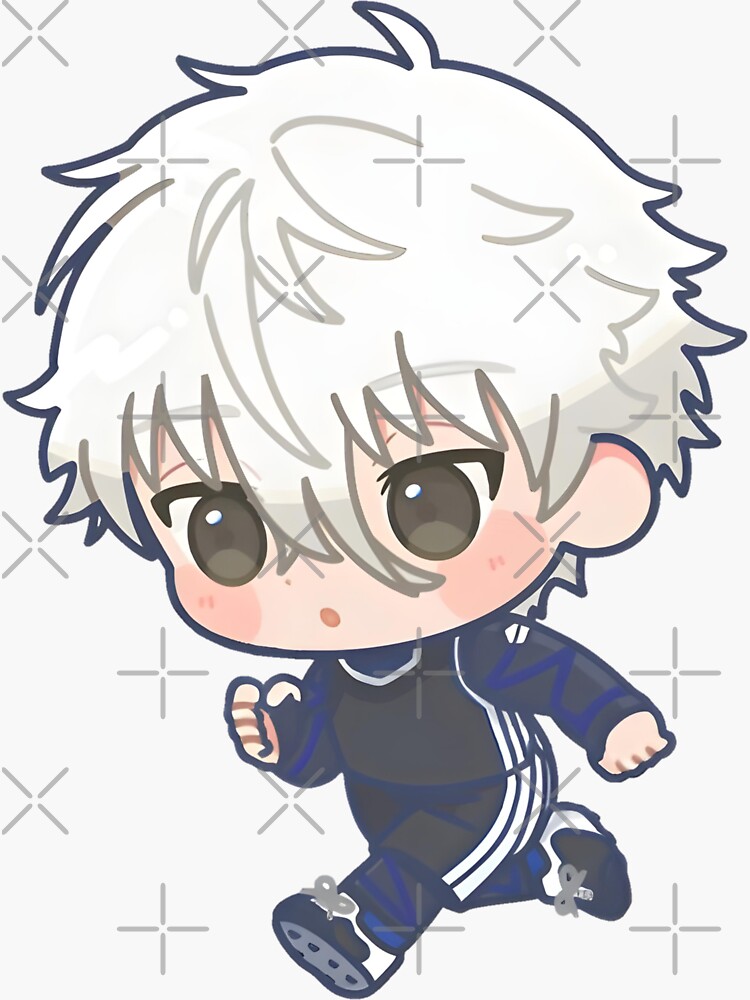 "Chibi Nagi seishiro" Sticker for Sale by Artist-panda | Redbubble