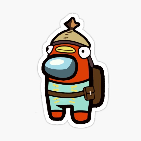 "Fishstick orange background" Sticker by AllShopNow | Redbubble