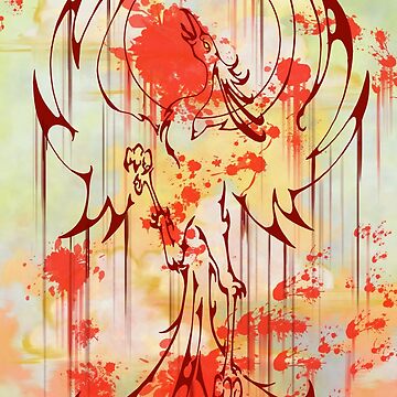 "Phoenix Sky" Sticker for Sale by N1x13 | Redbubble