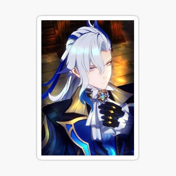 "Ludex Neuvillette Genshin Impact" Sticker by SegaJenkins | Redbubble