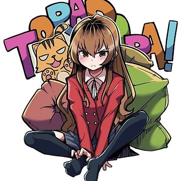 "Angry Taiga from Toradora" Sticker for Sale by AnimeRay | Redbubble