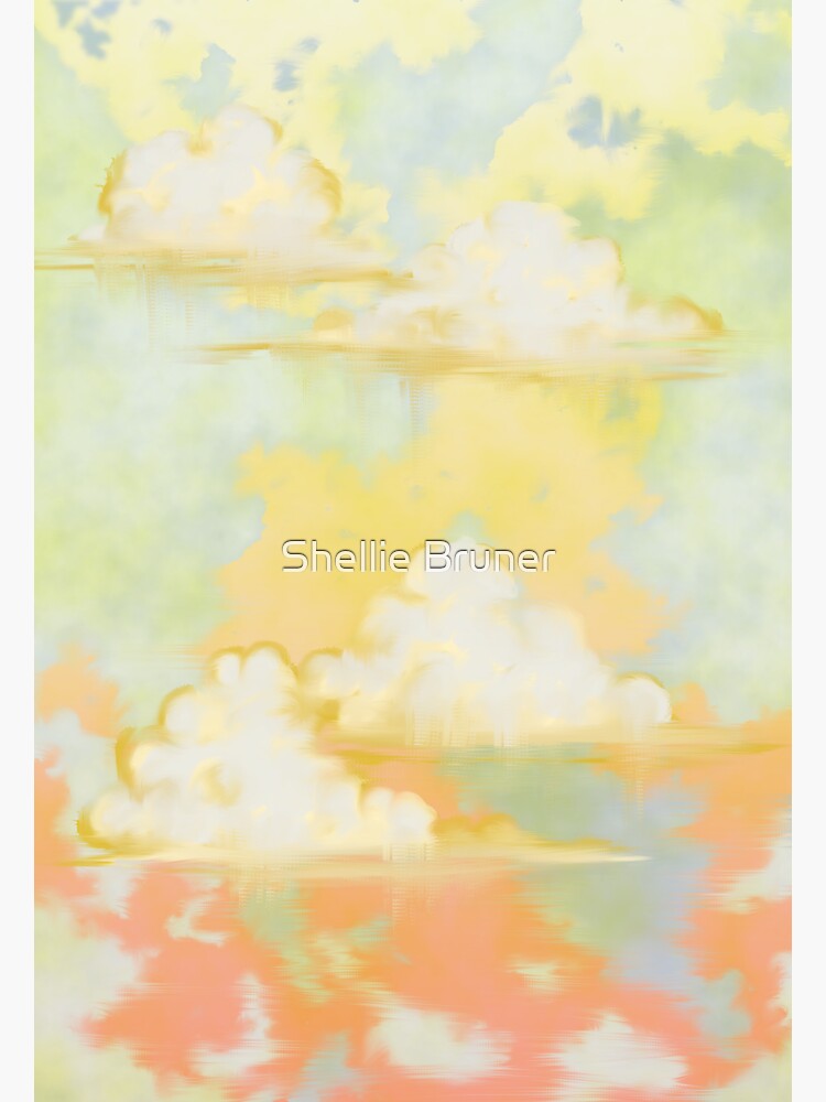 "Pastel Sky" Sticker for Sale by Shellie Bruner | Redbubble