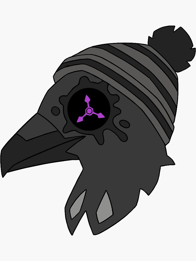 "Crowzi - Murder Drones" Sticker for Sale by Dragons190 | Redbubble