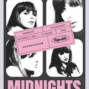 "Midnights Taylor Swift :)" Poster by Tay Designs | Redbubble
