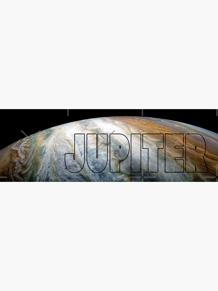 "Jupiter Rises Banner" Sticker by snknjak | Redbubble