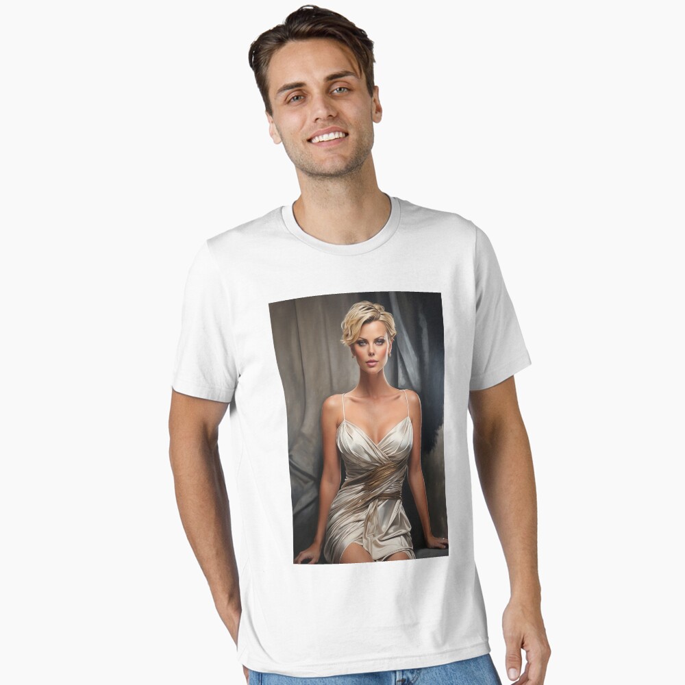 "Digital design of Charlize Theron 17" Sticker for Sale by Don-Marti ...