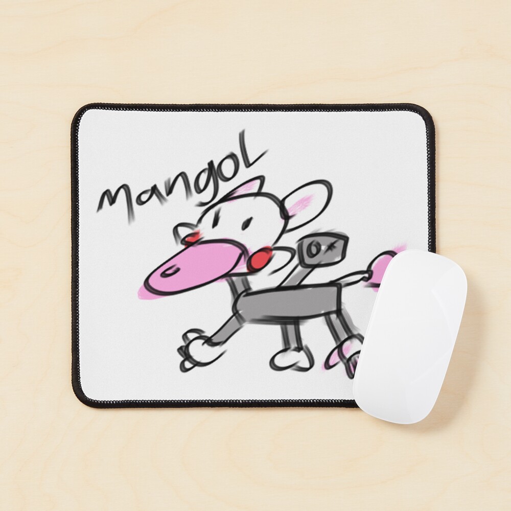 "Mangol - poorly drawn Mangle" Sticker for Sale by Thynee's Merch shop ...