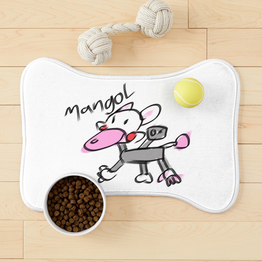 "Mangol - poorly drawn Mangle" Sticker for Sale by Thynee's Merch shop ...