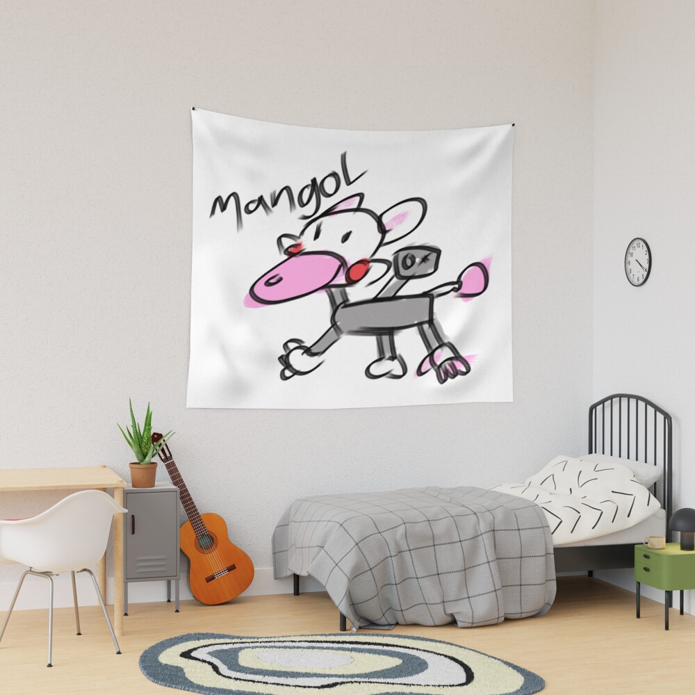 "Mangol - poorly drawn Mangle" Poster for Sale by Thynee's Merch shop ...