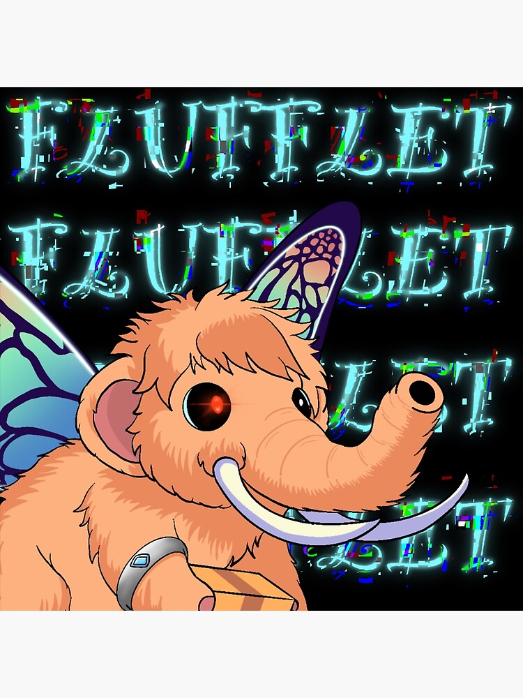 "Flufflet - a courier" Art Board Print for Sale by SyberNation | Redbubble