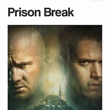 "Prison Break series poster" Sticker by paulrommer | Redbubble