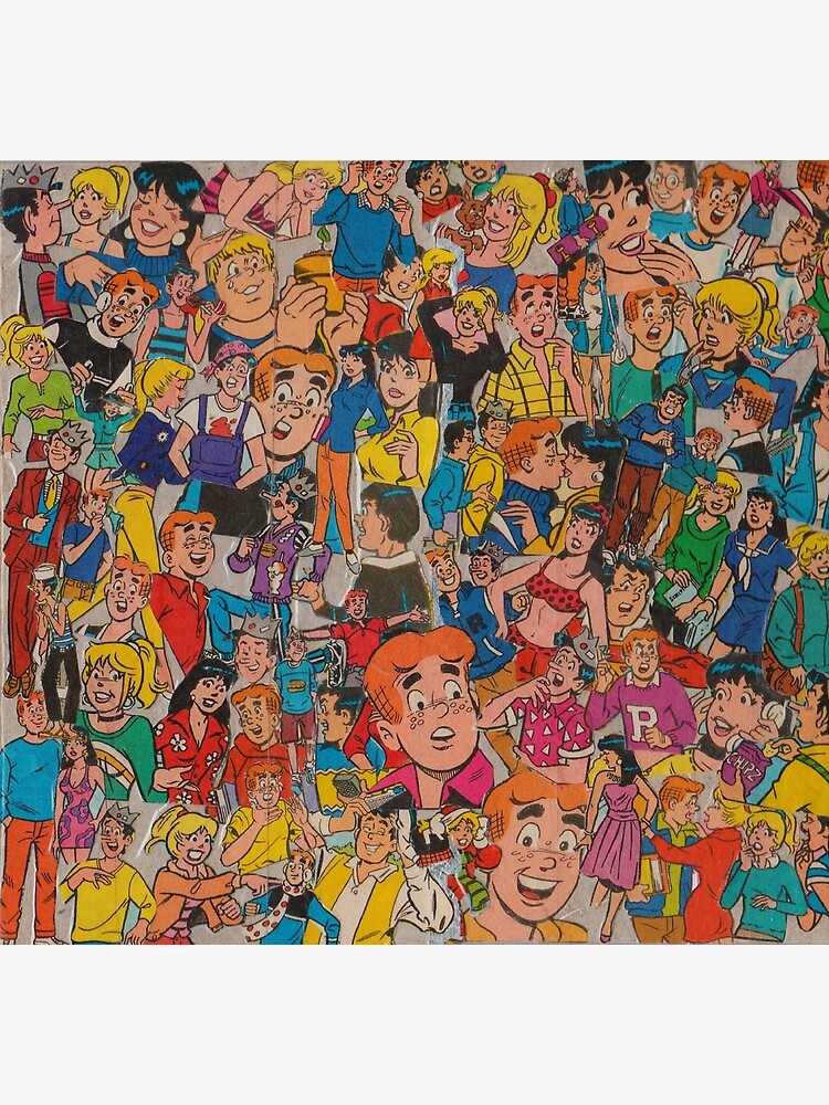"Archie Comics Collage" Art Print by doodlesburg | Redbubble