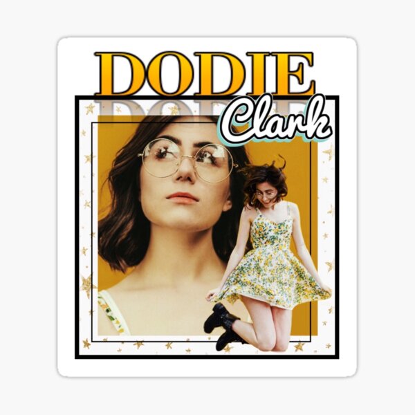 "Dodie Clark 80s/90s style vintage poster" Sticker for Sale by lucyc13 ...