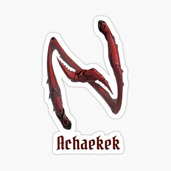 "Pathfinder - Achaekek" Sticker by Agerno | Redbubble