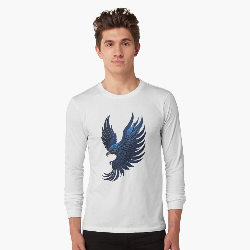 "The Blue Eagle" Sticker for Sale by Blarck | Redbubble