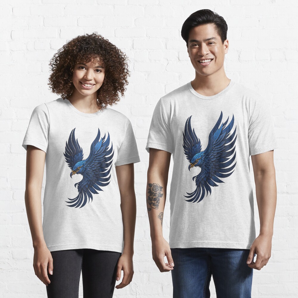 "The Blue Eagle" Sticker for Sale by Blarck | Redbubble