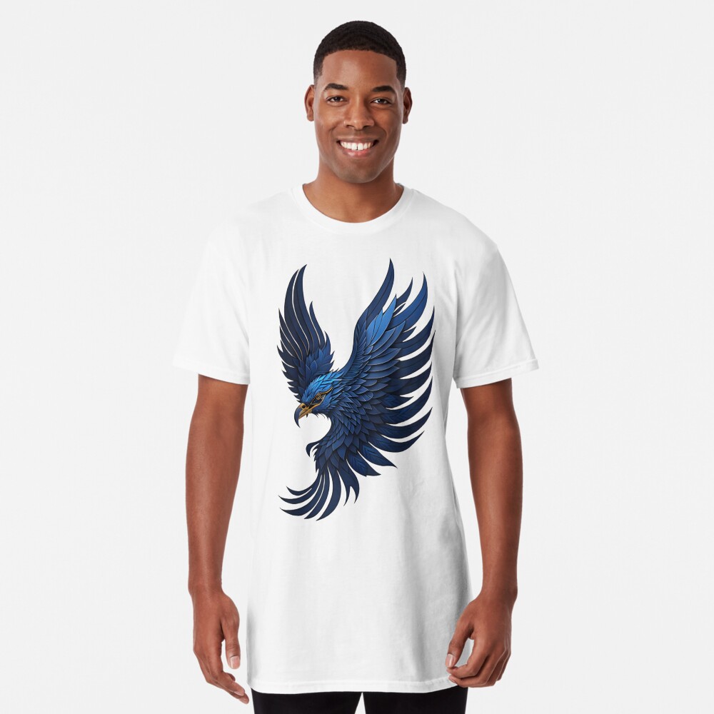 "The Blue Eagle" Sticker for Sale by Blarck | Redbubble