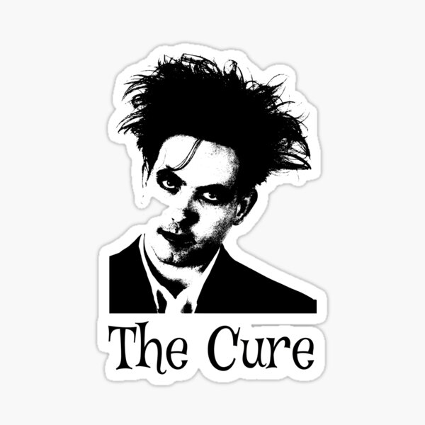 "The Cure - Robert Smith" Sticker for Sale by PaulArden | Redbubble