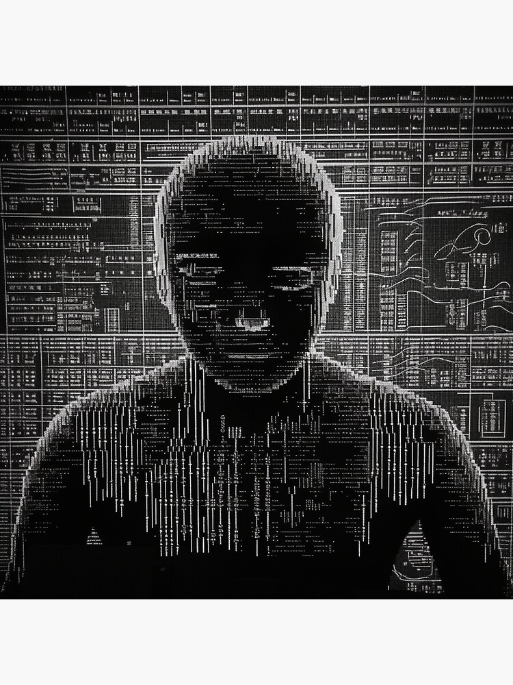 "Coded" Sticker for Sale by ZenfulArt | Redbubble