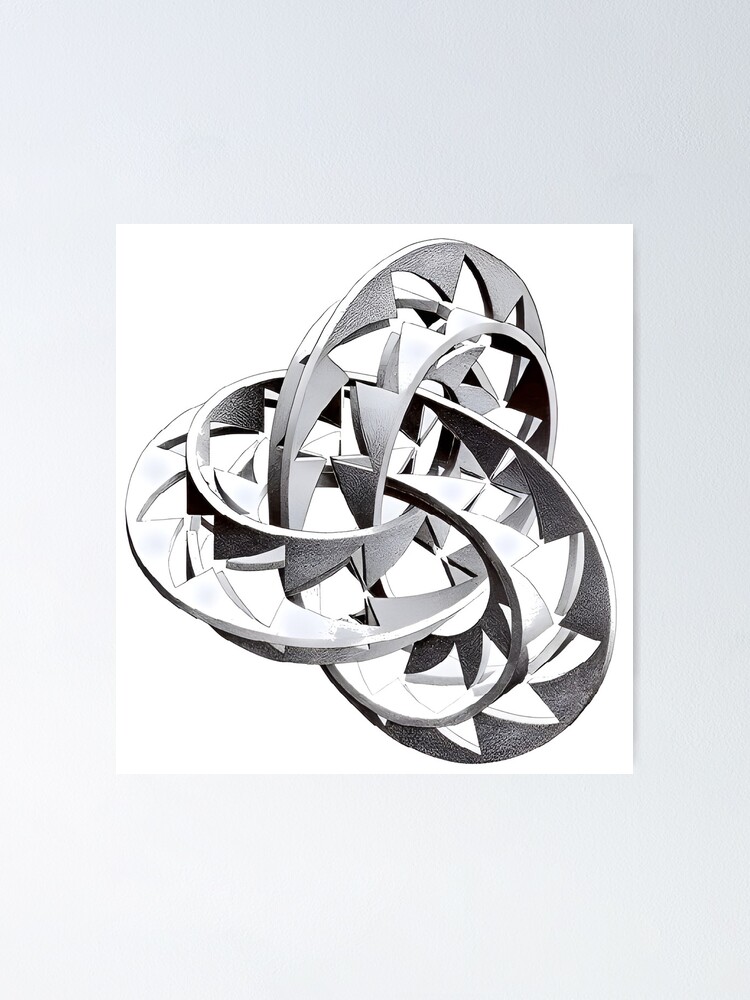 "M.C. Escher - Knot - 1966" Poster for Sale by special-artist | Redbubble