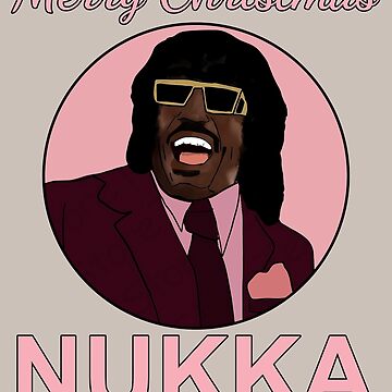 "Merry Christmas Nukka" Sticker for Sale by sammysavos | Redbubble