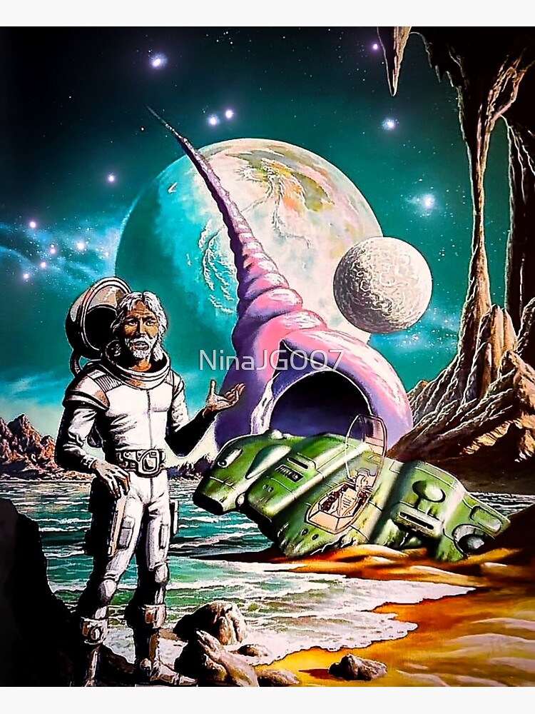 "Perry Rhodan - Retro Comic Sci-Fi Art" Poster for Sale by NinaJG007 ...