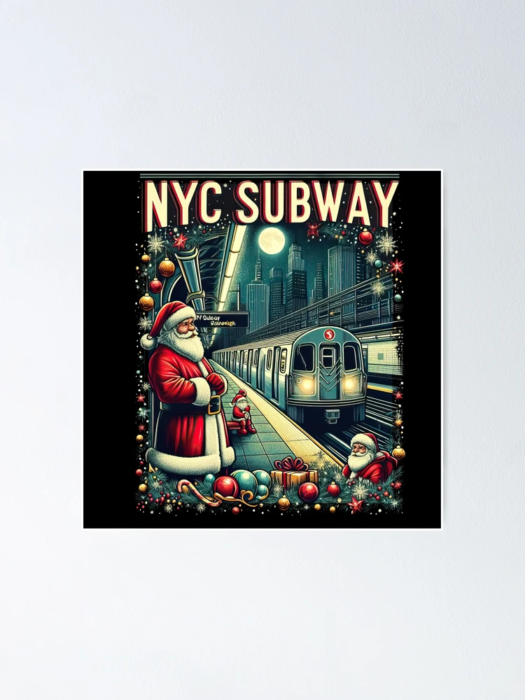 Free Christmas Subway Printable