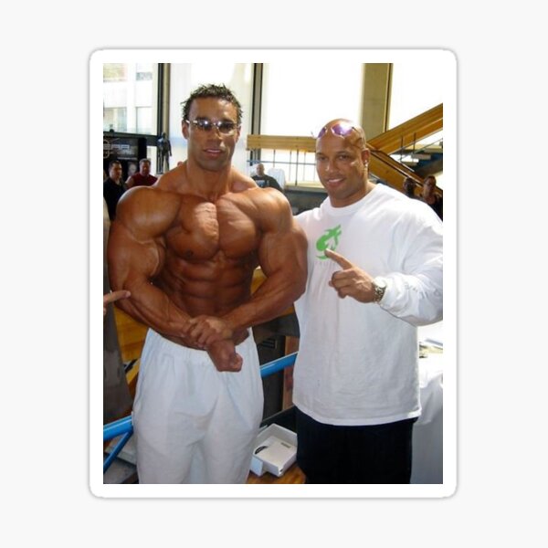 "kevin levrone" Sticker for Sale by SidneyTic | Redbubble