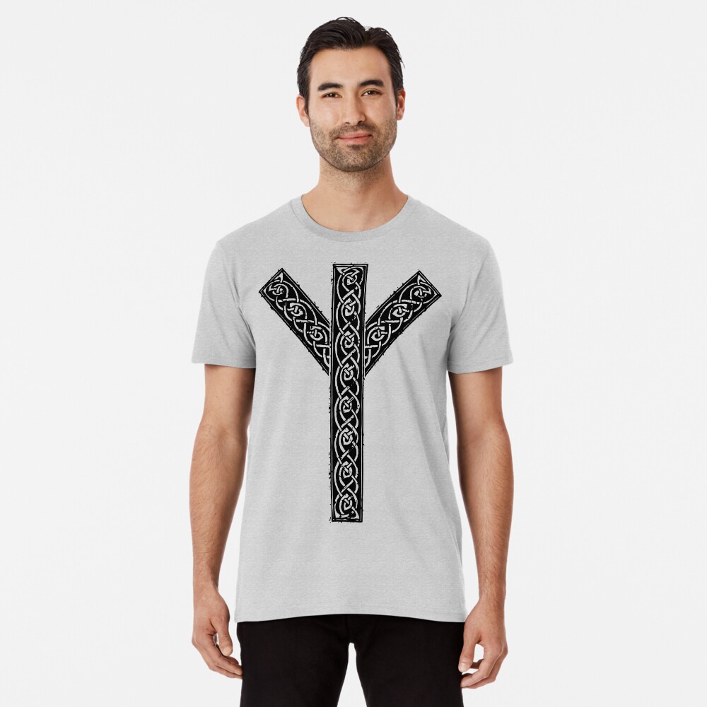 "Algiz rune" Sticker for Sale by VolkwinaR | Redbubble