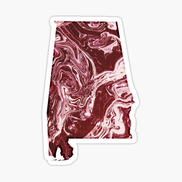 "Alabama" Sticker by lomy | Redbubble