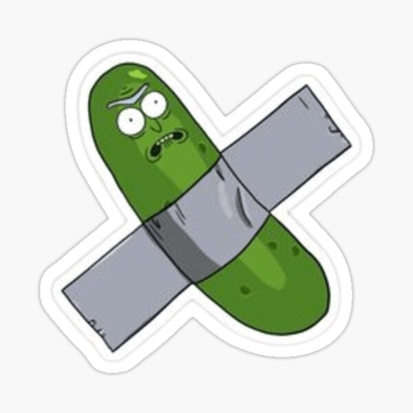 "Pickle Rick" Sticker for Sale by JxniorG | Redbubble