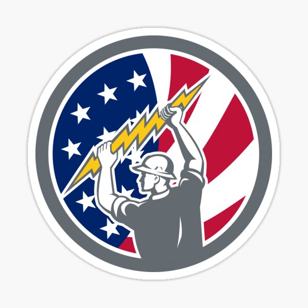 Electrician Stickers | Redbubble