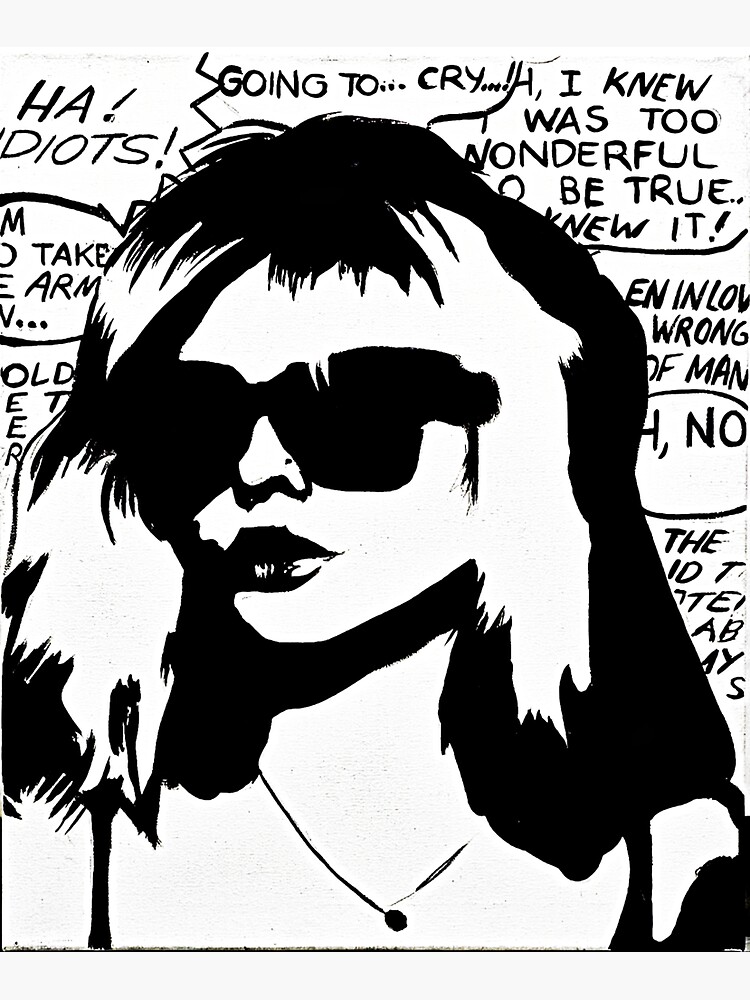 "Debbie Harry Portrait" Sticker for Sale by ArtByEmmaV75 | Redbubble