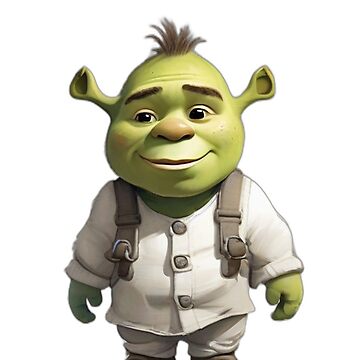 "Small Shrek" Sticker for Sale by Adiss23 | Redbubble