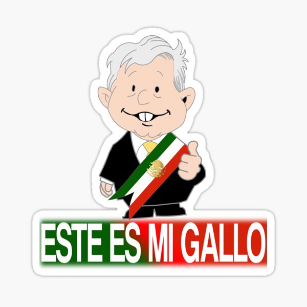 "Elecciones Mexico 2018 Shirt Amlo Andres Manuel Politica Mex" Sticker ...
