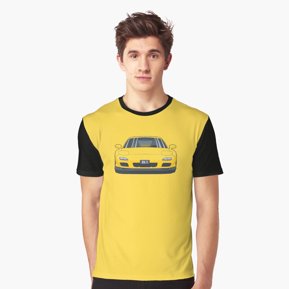 "RX7 - vector drawing" Sticker by yohannlp | Redbubble