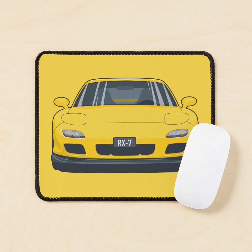 "RX7 - vector drawing" Sticker by yohannlp | Redbubble