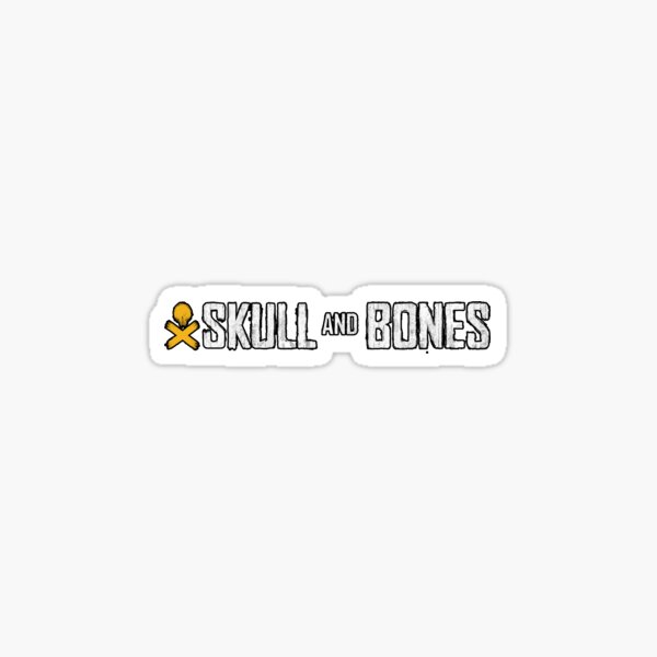 "Skull and Bones Logo" Sticker for Sale by Seaboid | Redbubble