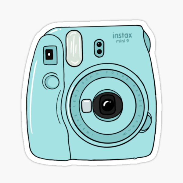 "Fujifilm Instax Mini 9" Sticker for Sale by andreastunner | Redbubble