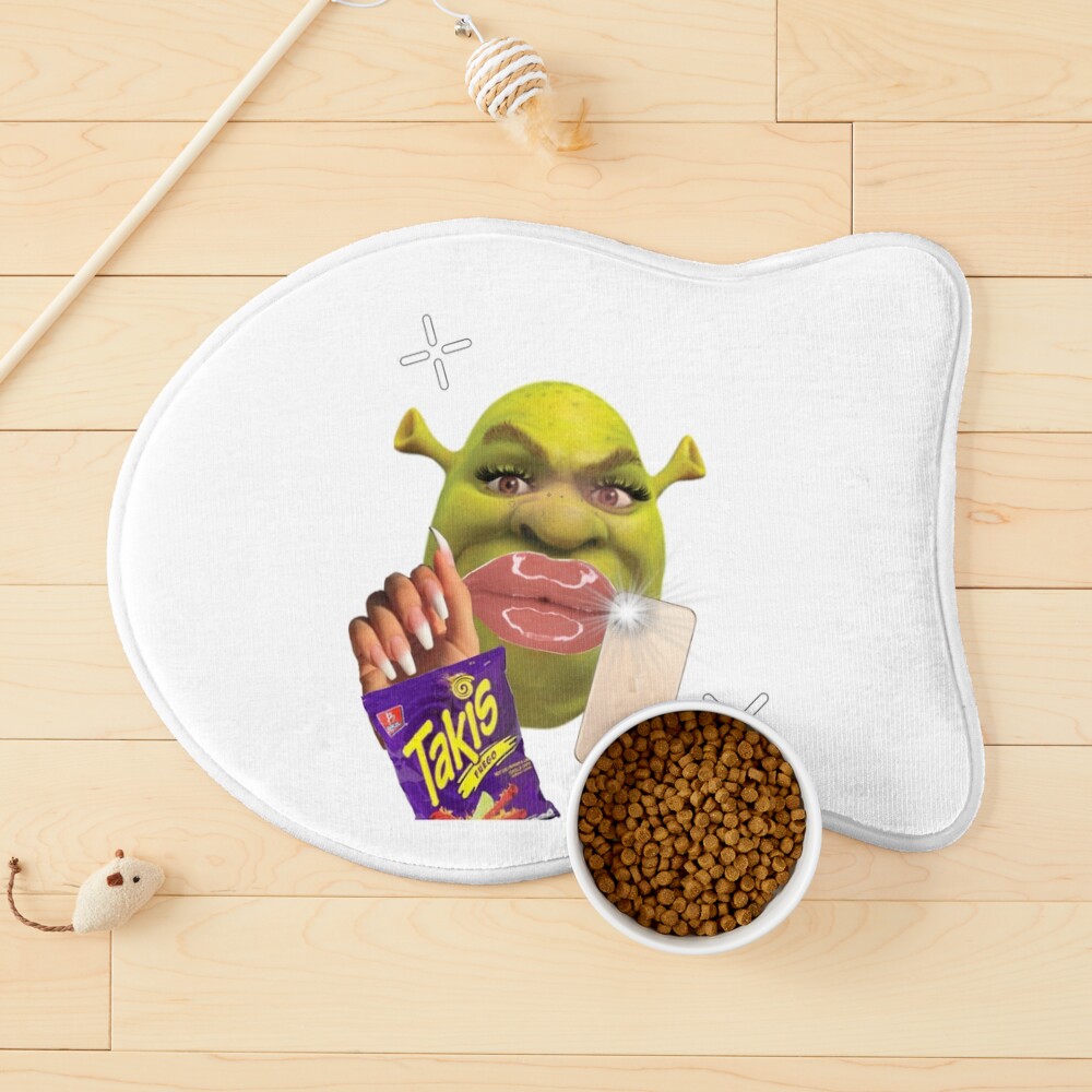 "Baddie shrek going full baddielicious" Sticker for Sale by Luigi ...