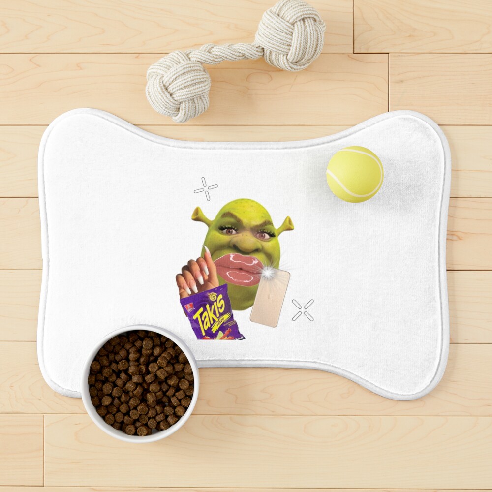 "Baddie shrek going full baddielicious" Sticker for Sale by Luigi ...