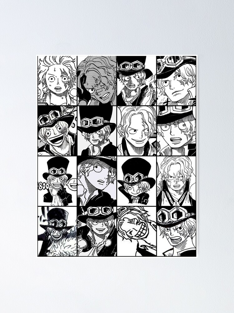 " Sabo 2 - One Piece Manga Panel collage" Poster for Sale by Angellinx3 ...
