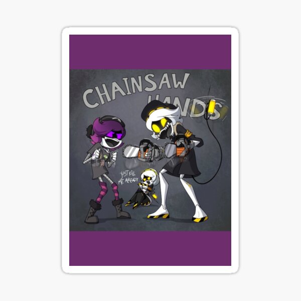 "Murder Drones" Sticker for Sale by KraftCratyArts | Redbubble