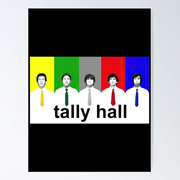 "Tally Hall color" Poster for Sale by umilukur | Redbubble