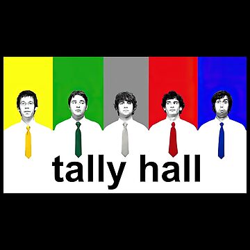"Tally Hall color" Poster for Sale by umilukur | Redbubble