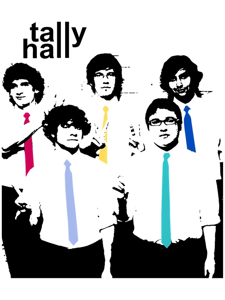 "Members of Tally Hall" Poster for Sale by umilukur | Redbubble
