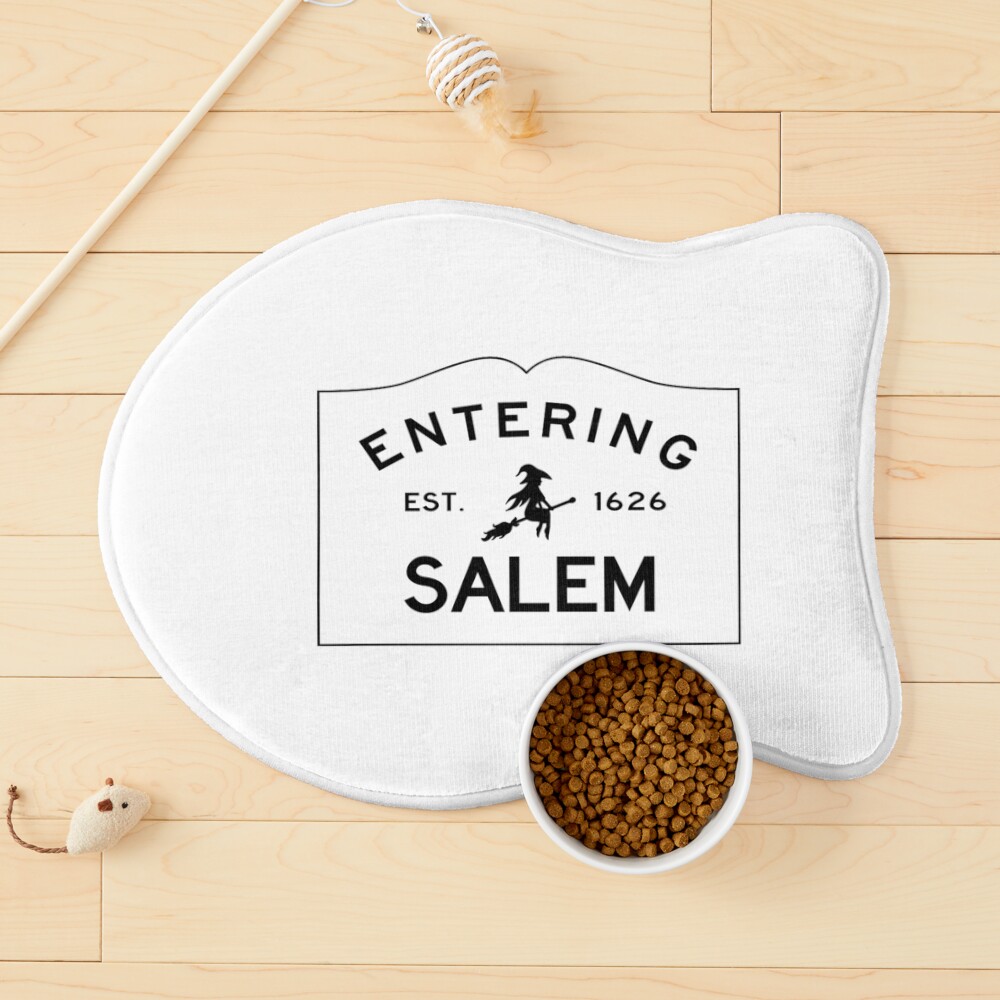 "Entering Salem Road Sign - Salem, Massachusetts" Sticker for Sale by ...