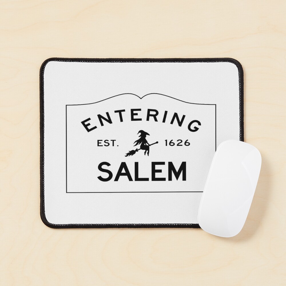 "Entering Salem Road Sign - Salem, Massachusetts" Sticker for Sale by ...
