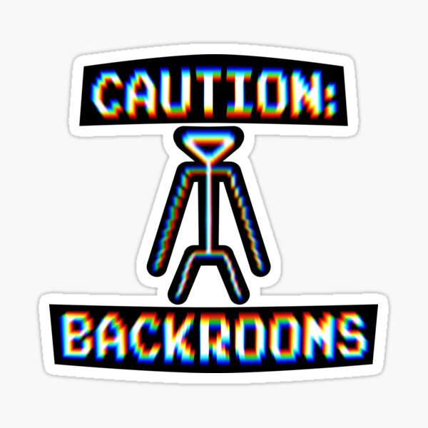 "The Backrooms: Digital Labyrinth" Sticker for Sale by Hitomation ...